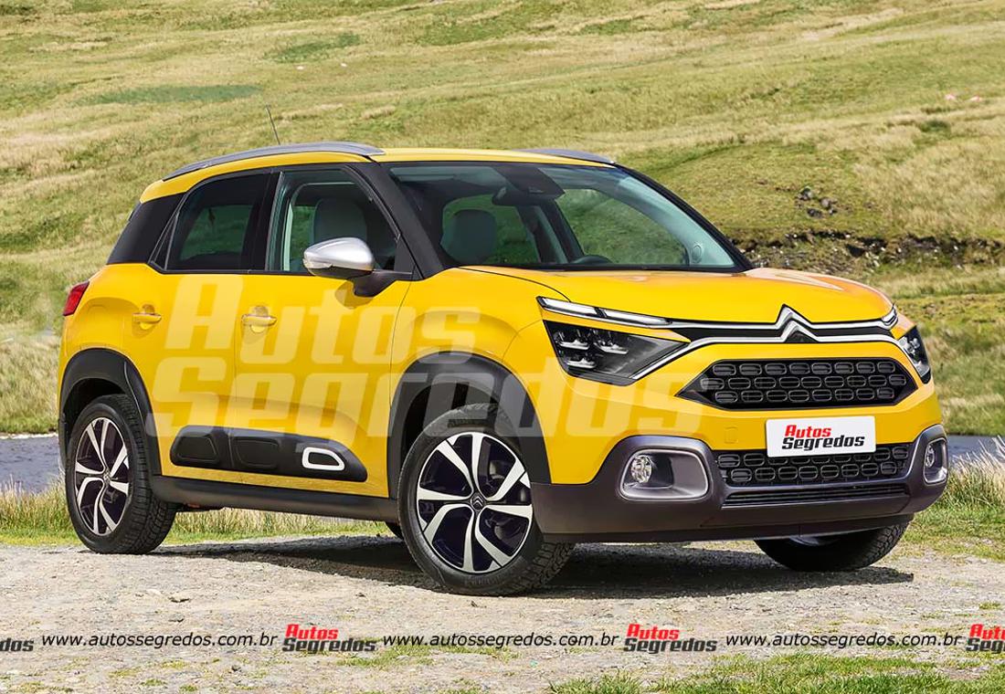 Cómo sería la evolución del Citroën C3 Aircross regional. - INSIDEAUTOS